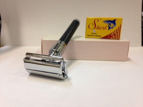 Parker 92R Ultra Heavyweight Butterfly Open Double Edge Safety Razor ...