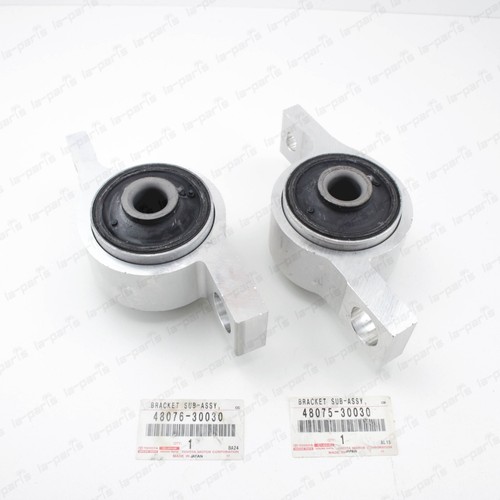 NEW GENUINE LEXUS FRONT LOWER CONTROL ARM BUSHINGS 48075-30030 48076 ...