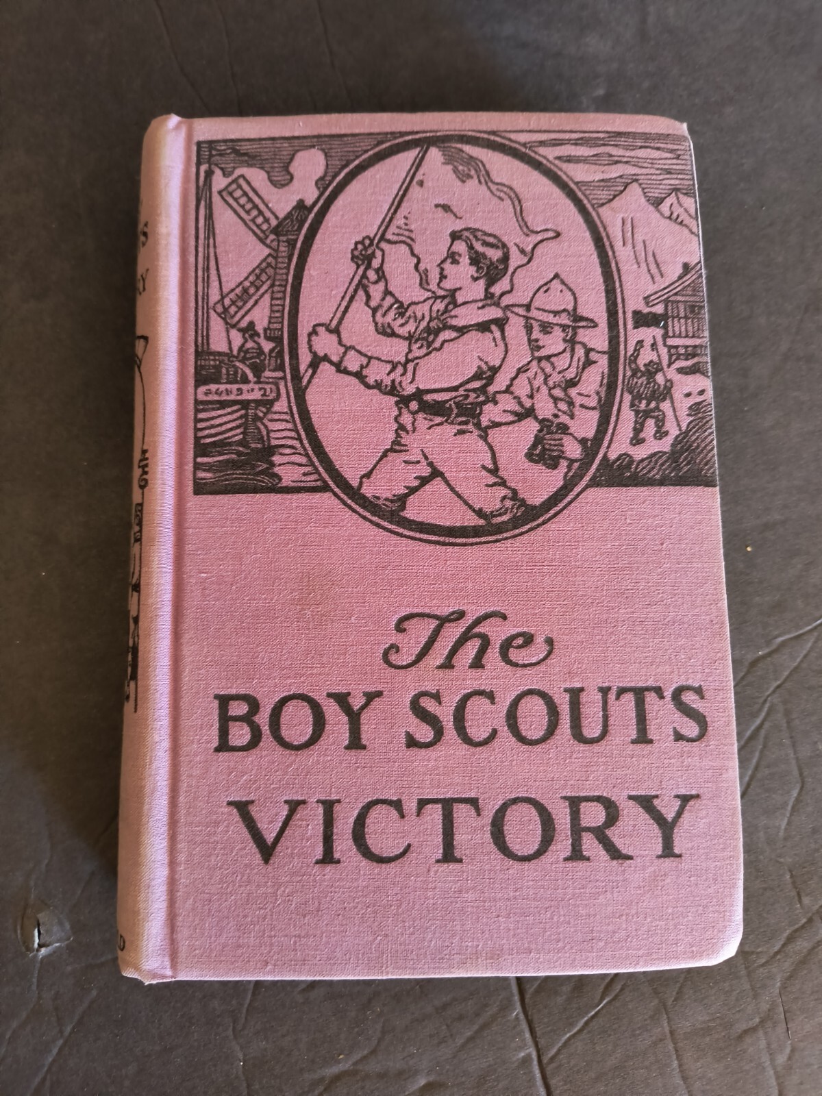 Antique 1921 The Boy Scouts Victory HC Durston Book Saalfield Pub. 1st ...