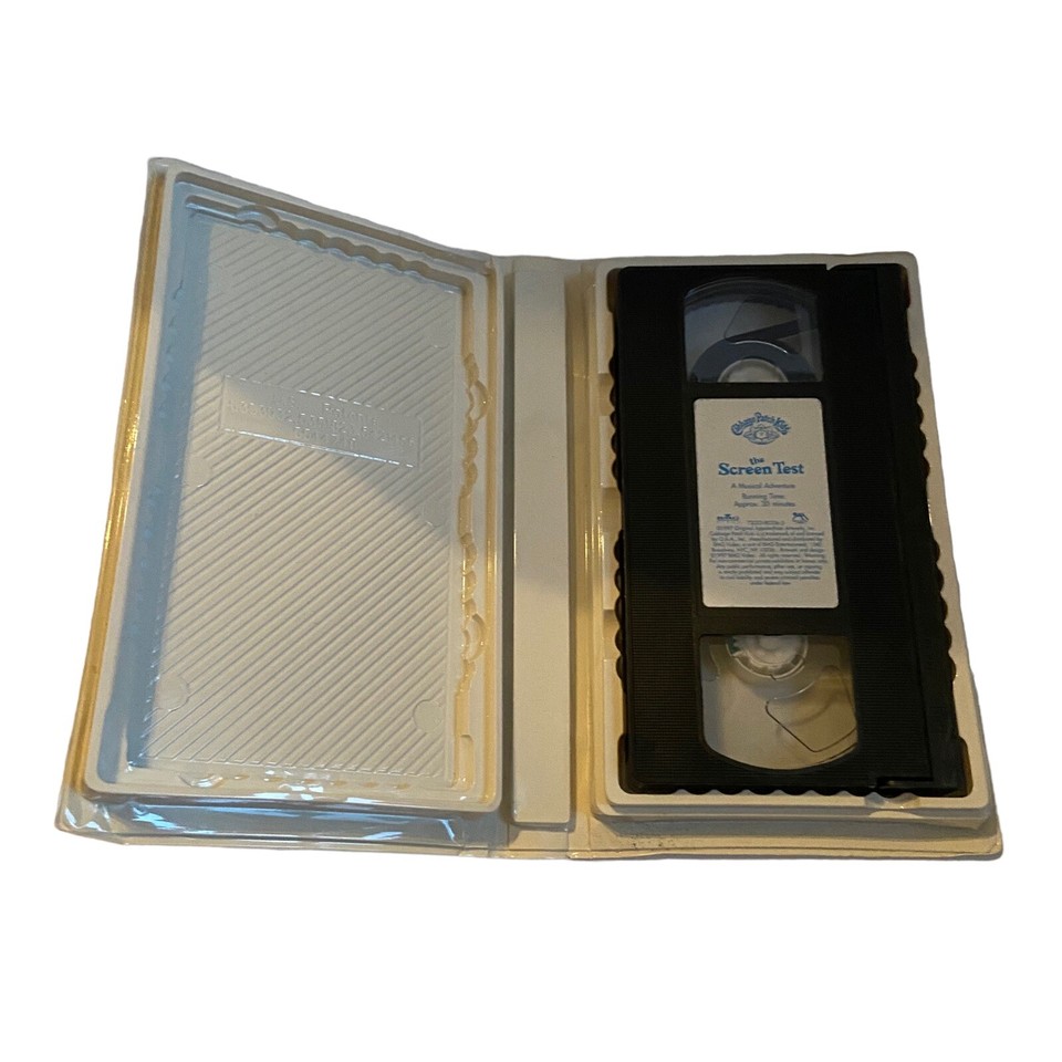 Cabbage Patch Kids The Screen Test VHS Movie VCR Video Tape Clamshell ...