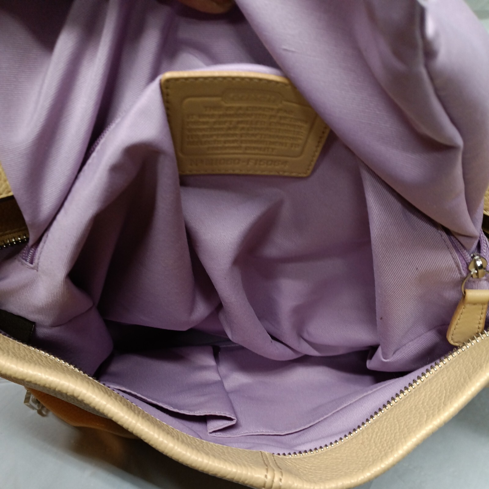 COACH F15064 LEATHER DUFFLE CROSSBODY SHOULDER BAG TA… - Gem