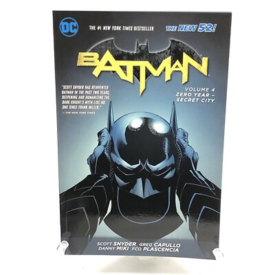 Batman New 52 Vol 4 Zero Year Secret City New DC Comics TPB Paperback ...