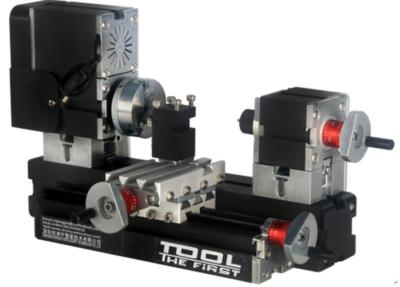 High Power Mini Metal Lathe Soft Metalworking Woodworking DIY Model ...