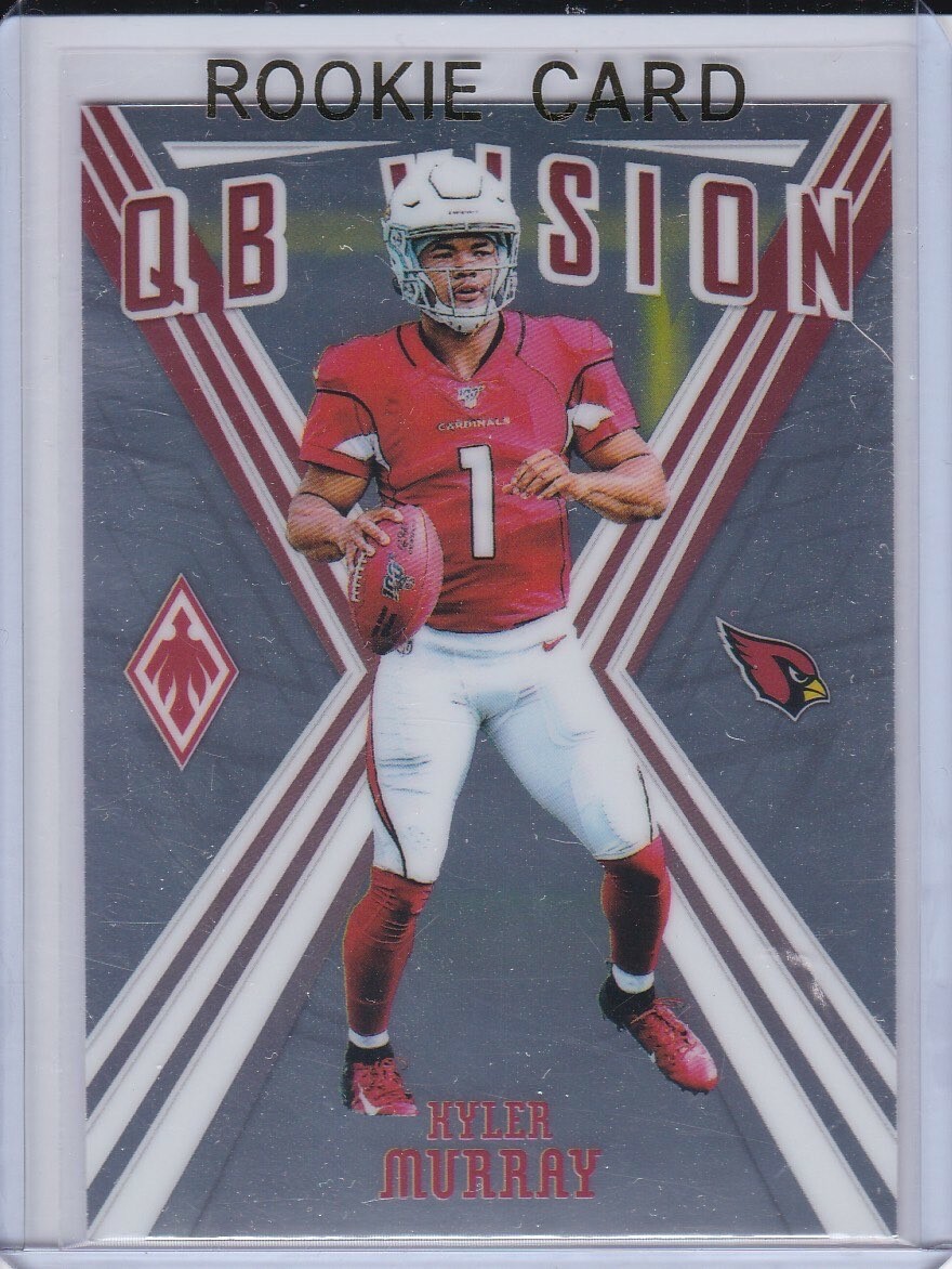 KYLER MURRAY ROOKIE CARD Football 2019 PHOENIX QB VISION RC Arizona ...