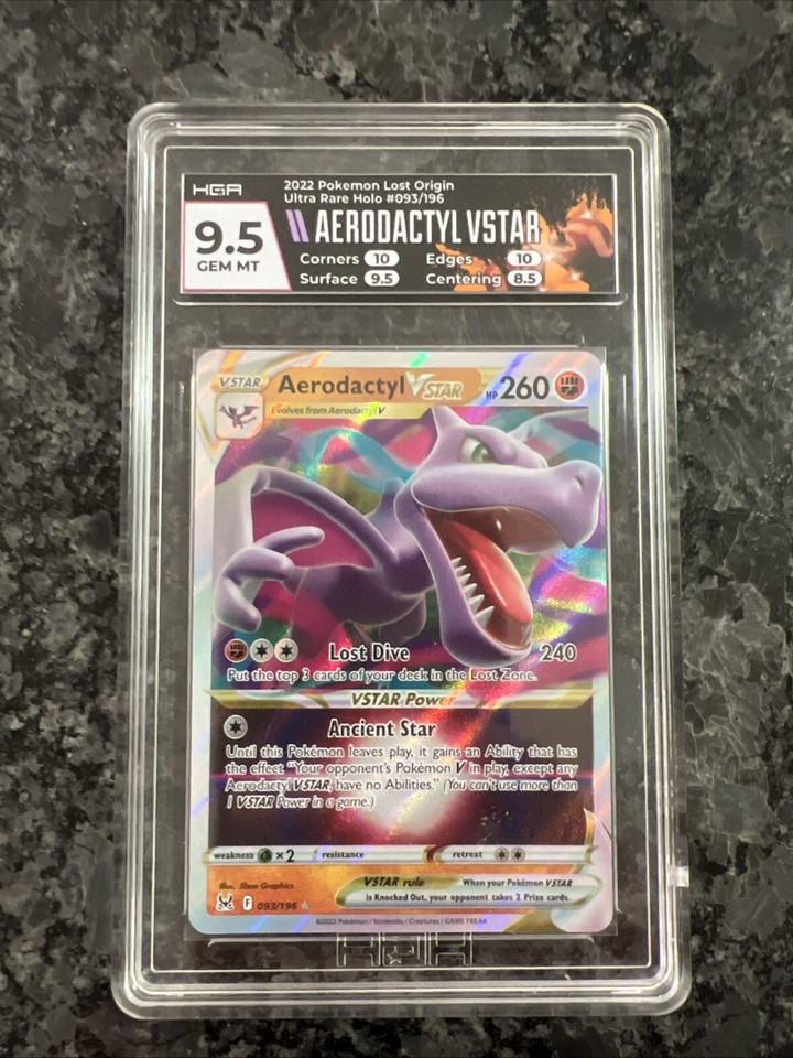 Pokémon - Professionally GRADED by HGA - 5 Cards | eBay