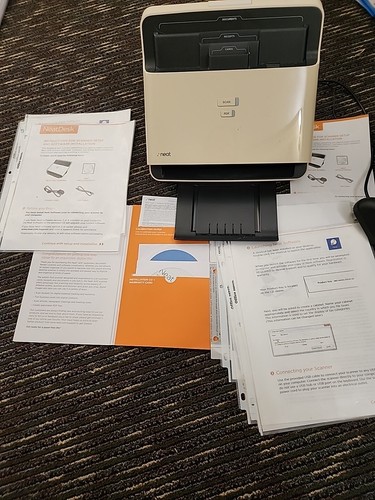 Neat Desk ND-1000 Scanner Digital Filing System With All Original Parts ...