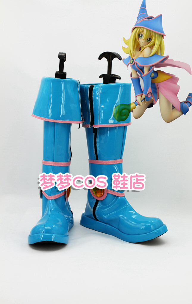 Yu-Gi-Oh! Dark Magician Girl Cosplay Boots Shoes | eBay