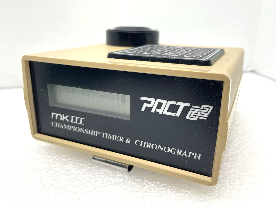 PACT MKIII MK-III CHAMPIONSHIP SHOT TIMER & CHRONOGRAPH FULLY TESTED ...
