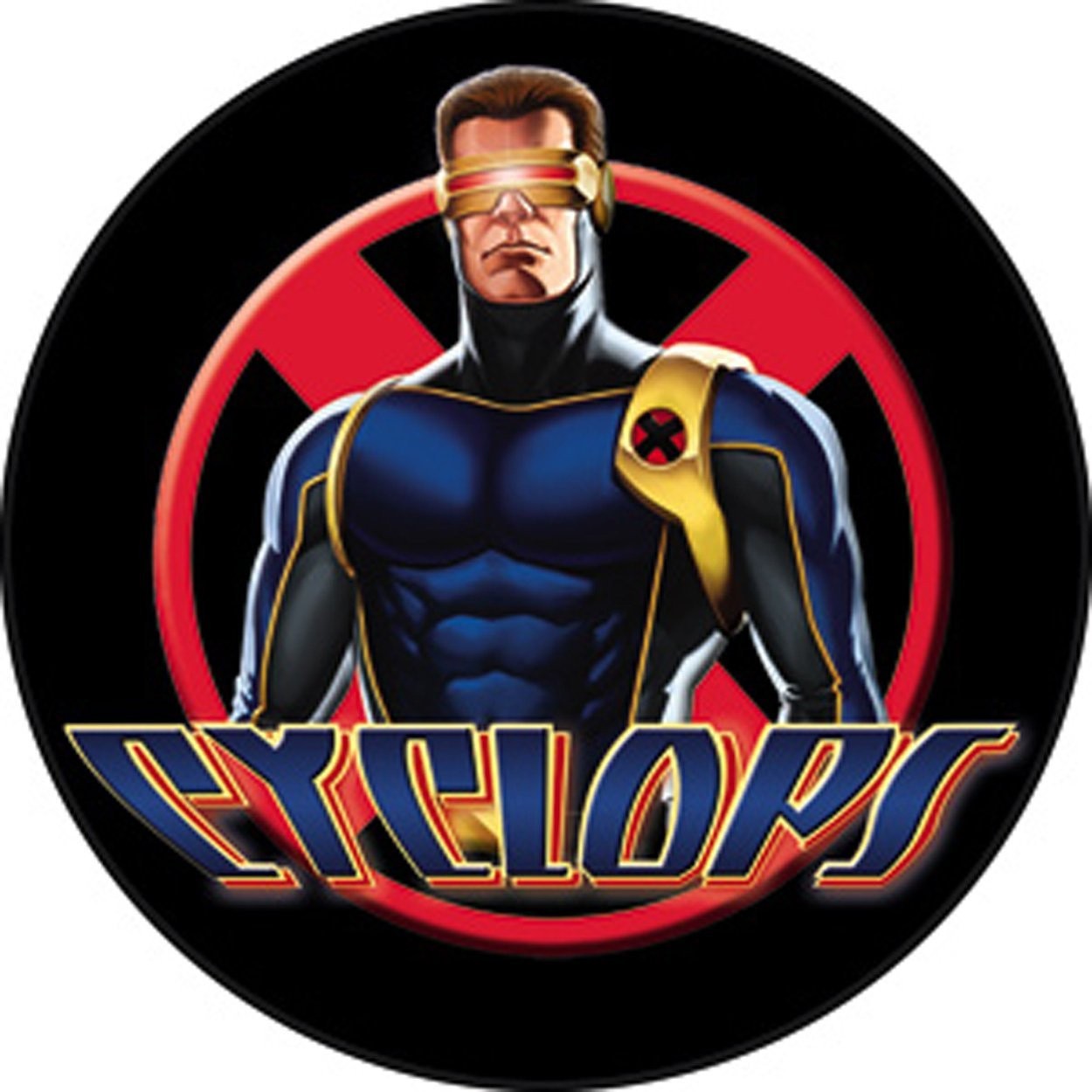Fridge Magnet Marvel X-Men Cyclops 3" Circle Round Classic Comic NEW | eBay