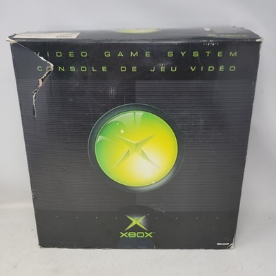 Microsoft Xbox Launch Edition 8GB Black Console In Box Tested Working ...