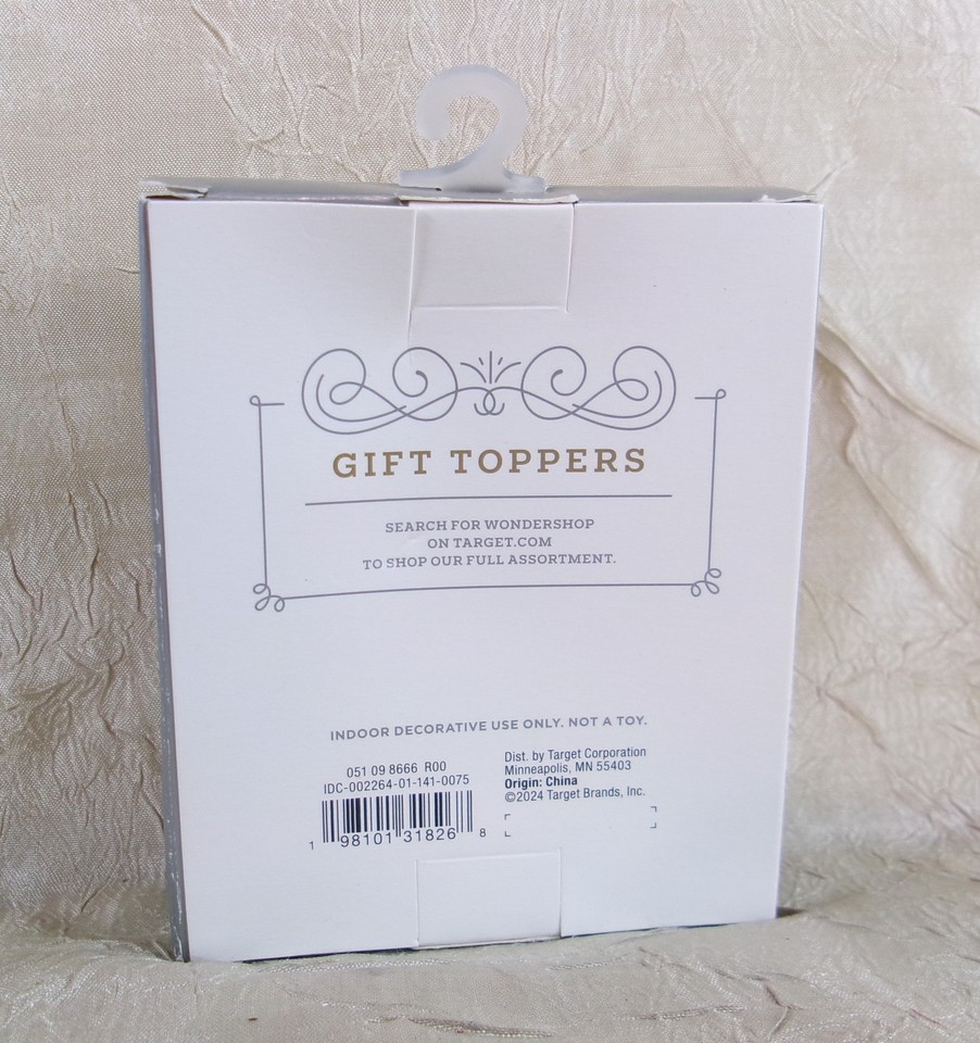 1 Wondershop Brand Two Christmas Tree Gift Topper Sets New - SEE ...