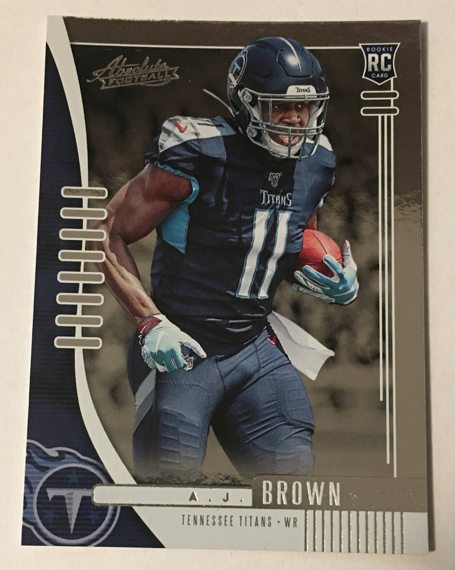 2019 Absolute Football A.J. Brown Rookie Card #101 Tennessee Titans | eBay
