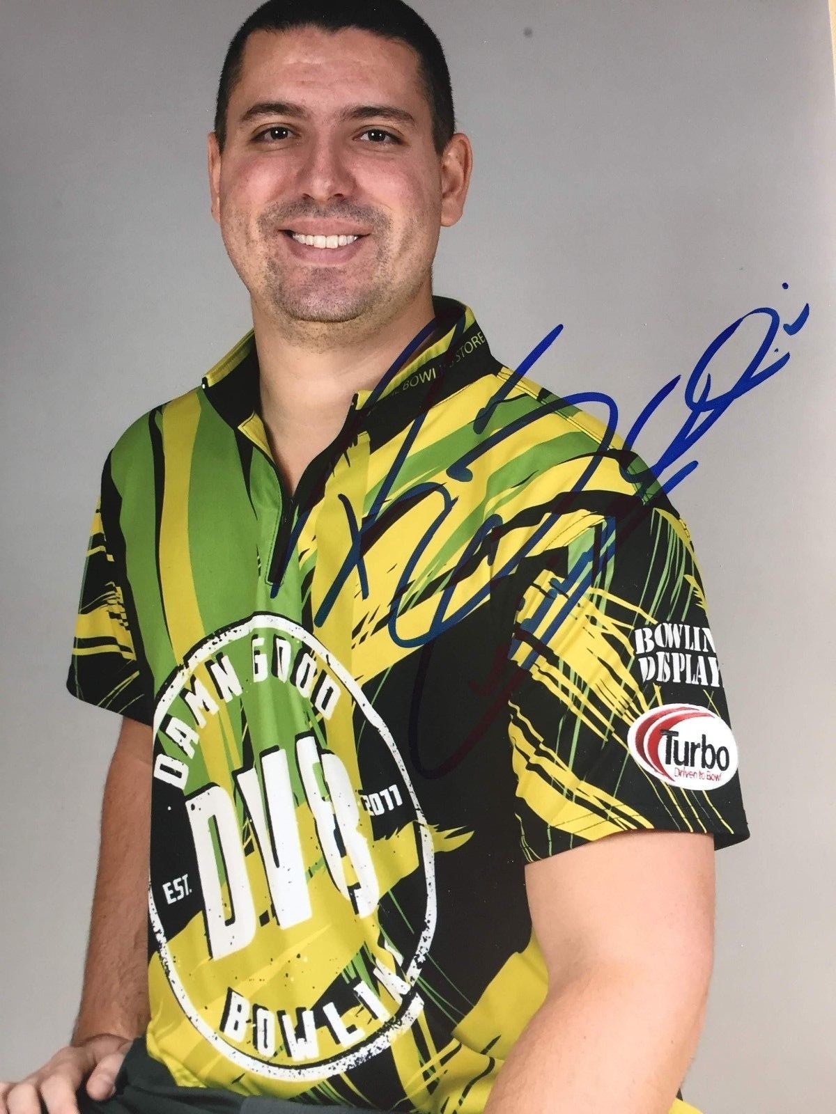 RYAN CIMINELLI Signed Autographed PBA BOWLING CHAMPIONSHIP 8x10 PHOTO w ...