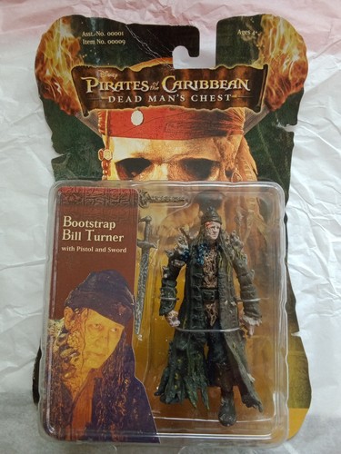 NIP Pirates of the Caribbean Dead Man's Chest Figure Bootstrap Bill ...