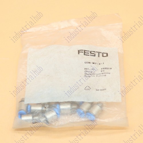 10pc/1Bag New FESTO QSM-M7-4-I 153319 Push-in Fitting spot stock | eBay