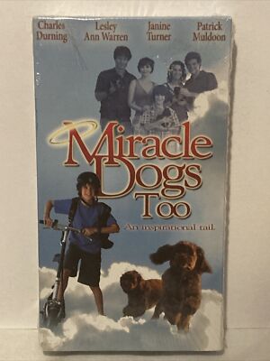 VHS Miracle Dogs Too An Inspirational Tail 2006 Tag Entertainment New ...