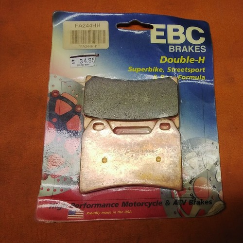 EBC DOUBLE H DISC BREAK PADS (1) SET FA244HH | eBay