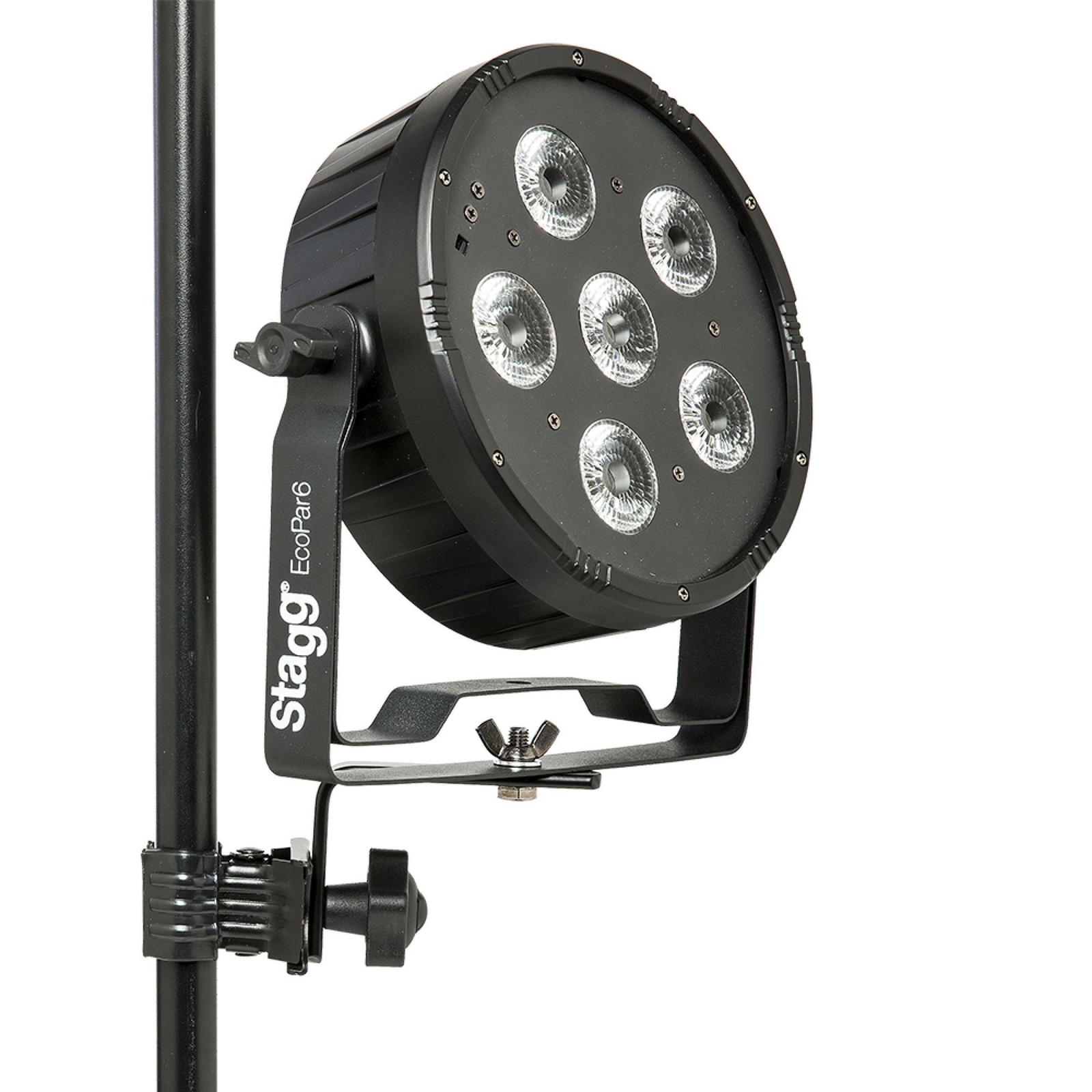 Stagg Lighting Holder for LED Lights with Stand Clamp - Short ...