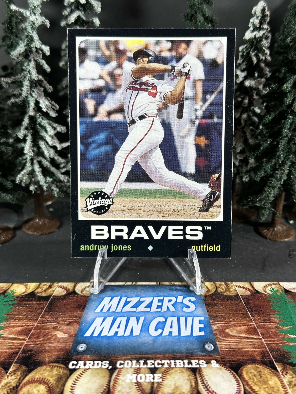 2002 Upper Deck Vintage Baseball Andruw Jones Braves Base Card 140 | eBay