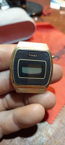 Timex Digital Gold Tone Mens Vintage 1980s Watch | eBay