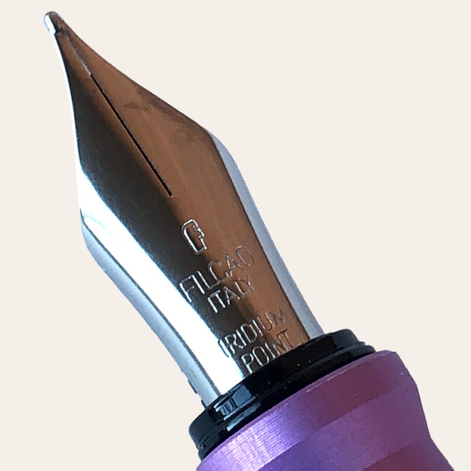 Mini Fountain Pen FIlCAO in Aluminum Purple | eBay UK