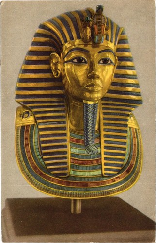 CPA AK Tut Ank Amen's Treasures - Massive Gold Mask EGYPT (1324951) | eBay