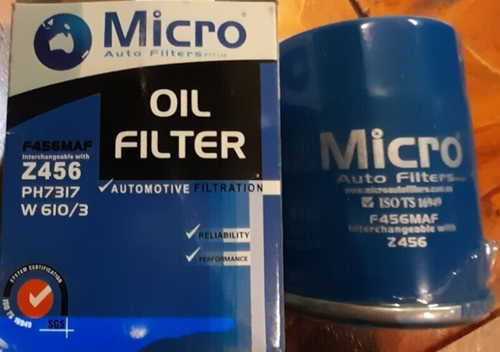 Micro Oil Filter (F456MAF) - interchangeable with Ryco Z456 | eBay ...