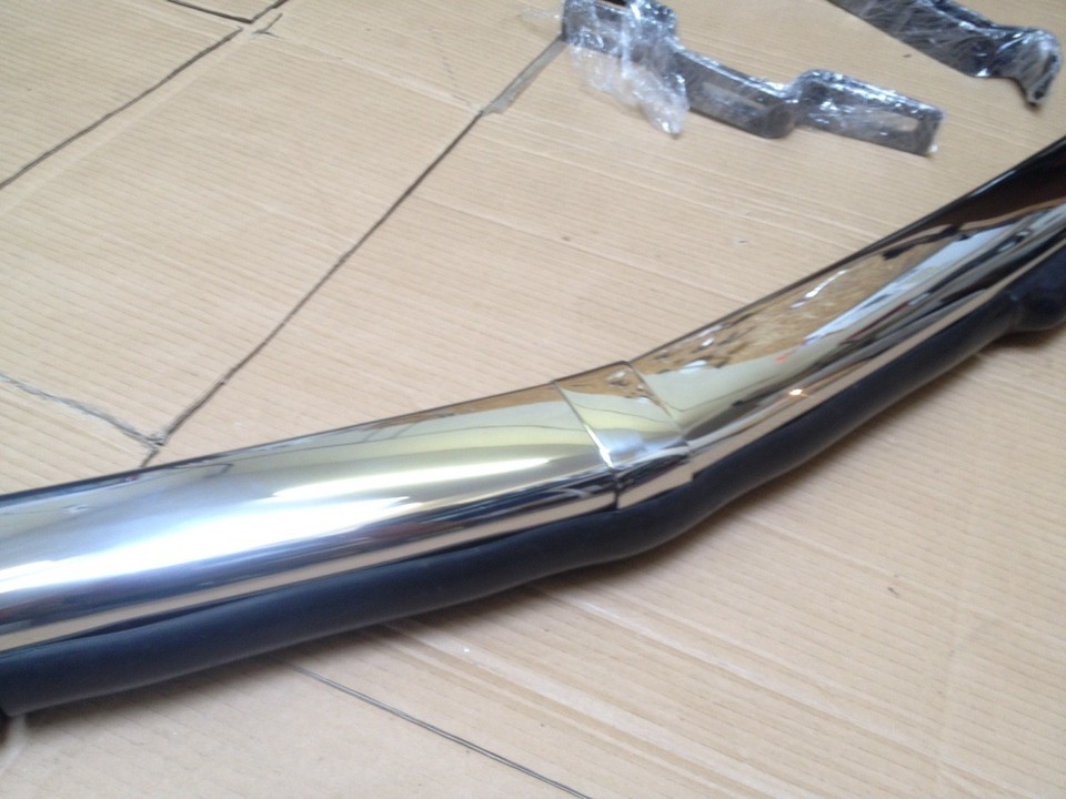 MERCEDES R107 FRONT BUMPER 107 NEW 1972-1989 STAINLESS STEEL | eBay