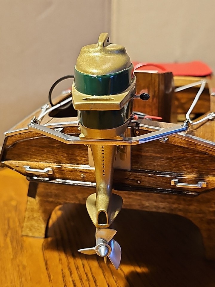 1954 Switzer Craft Baby Bullet & Mercury 20H Scratch Built Model Boat K ...