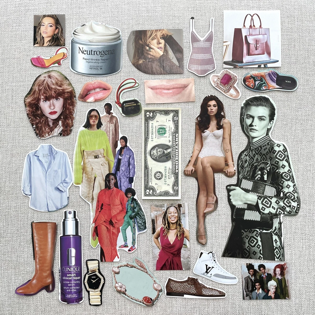 Fashion And Beauty Collage