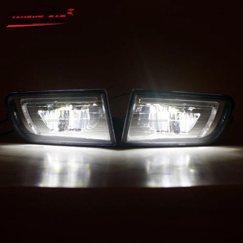 2Pcs Fits For toyota Corolla AE100 AE101 1993-1999 Led Fog Lights black ...
