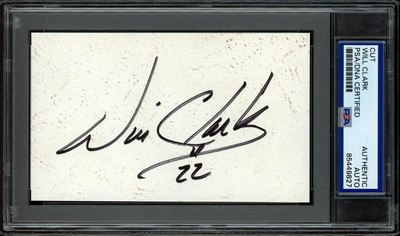 WILL CLARK large autograph cut (Giants - signed) PSA/DNA certified! | eBay