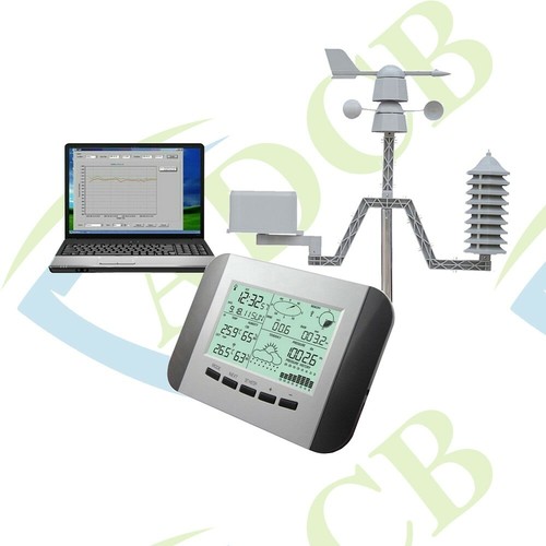 Professional Screen USB Weather Center with PC Interface Weather ...