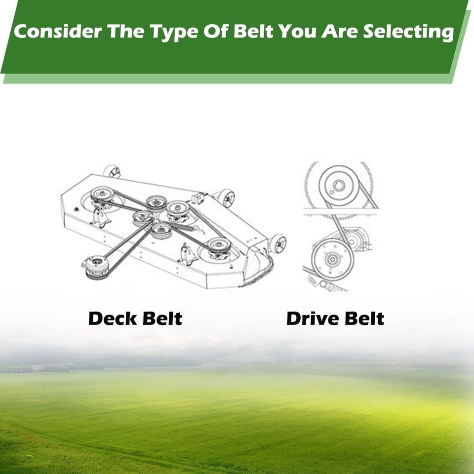 Transmission Drive Belt For John Deere E110 E120 E130 E140 E150 E160 ...