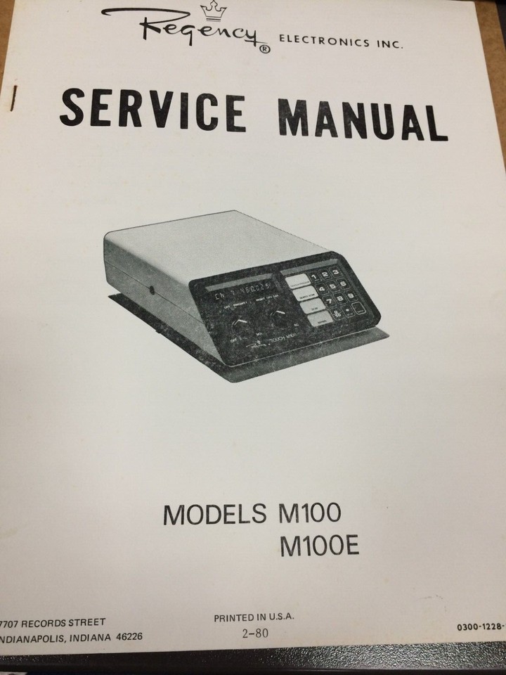 RELM REGENCY Communications VINTAGE Brochures, Manuals, Information ...