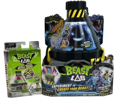 Beast Lab Reptile Exclusive Glow in the Dark Beast Creator Real Bio ...