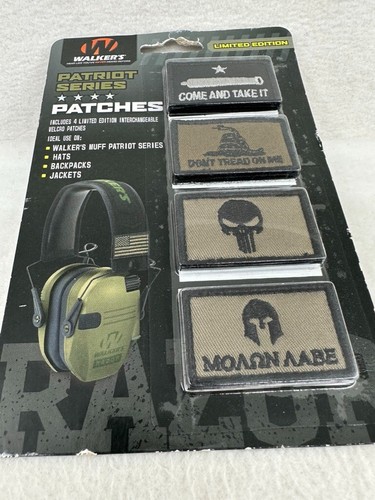 Walker's Patriot Series Patches 4 limited edition - Hats Backpacks ...