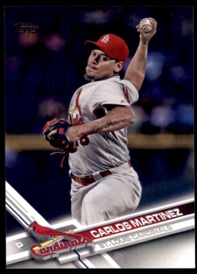 2017 Topps Carlos Martinez St. Louis Cardinals #523 2092 | eBay