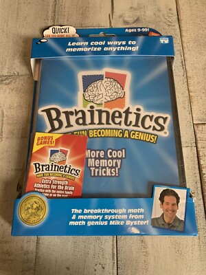 Brainetics More cool Memory Tricks playbook and DVD | eBay