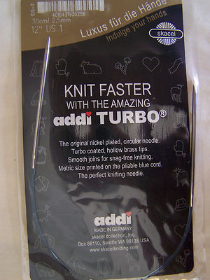 Addi TURBO Circular Knitting Needles 12" Selected Sizes | eBay