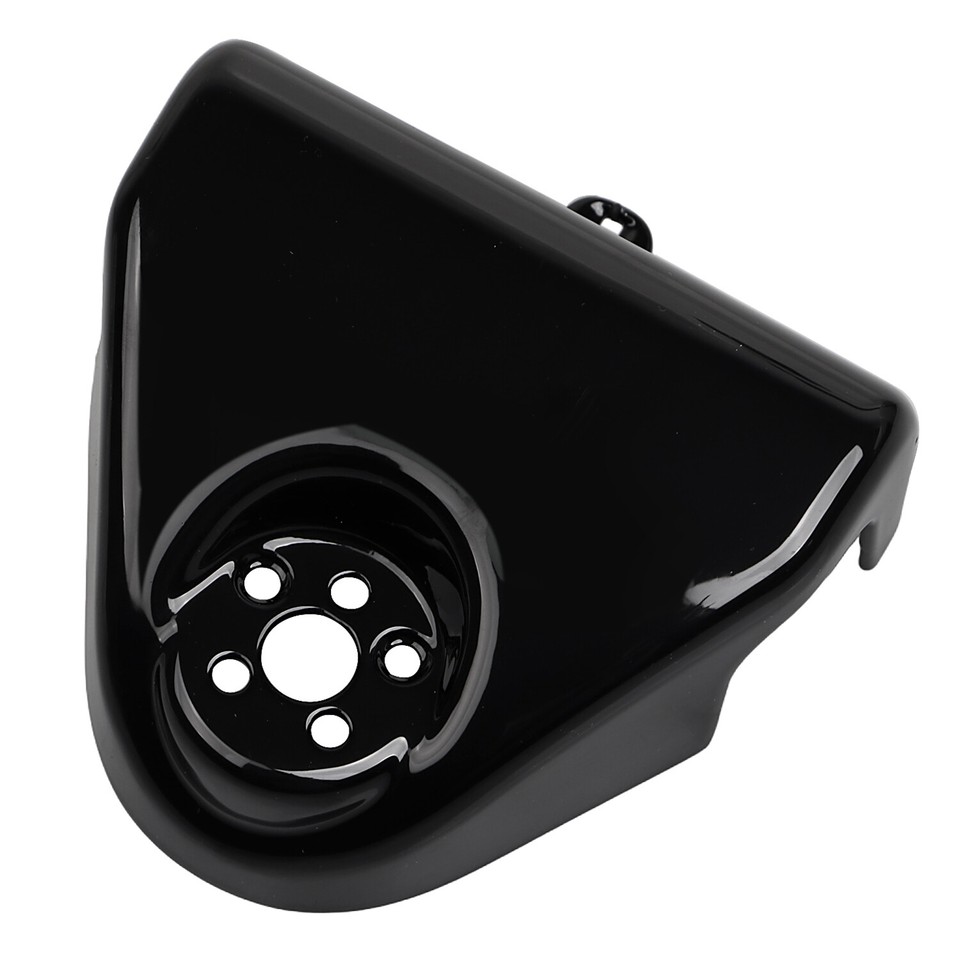 Black Aluminium Handlebar Clamp Cover For Harley Road King FLHRC FLHRS ...