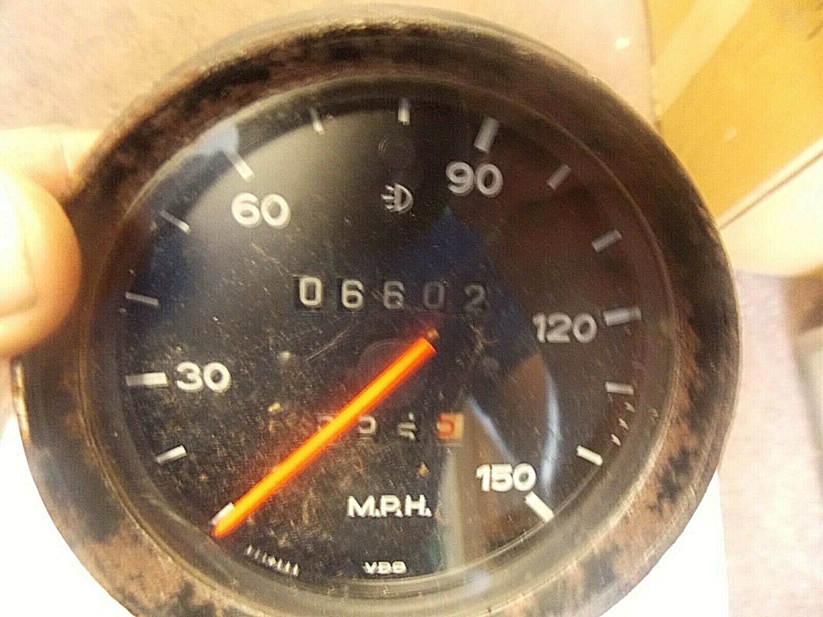Porsche 911 Speedo Speedometer Gauge Mechnical 91164150229-NEEDS SOME ...