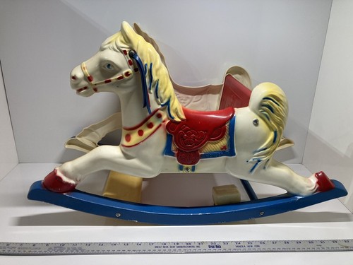 Vintage WONDER SHOO FLY Plastic ROCKING HORSE 1960s Toy | eBay