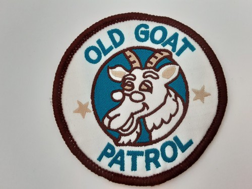 Boy Scouts Canada Old Goat Patrol White & Brown Round Patch | eBay