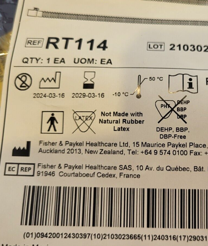 RT114 HEATED LINE F & P - NEW SEALED | eBay