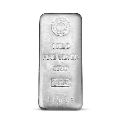 MMTC-PAMP 999 PURITY SILVER BAR PRECIOUS METAL 1 KG | eBay