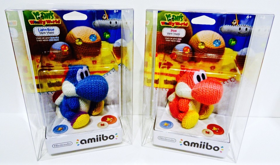 5 Box Protectors For NINTENDO AMIIBO NEW SMALL SIZE ONLY! Clear Display ...