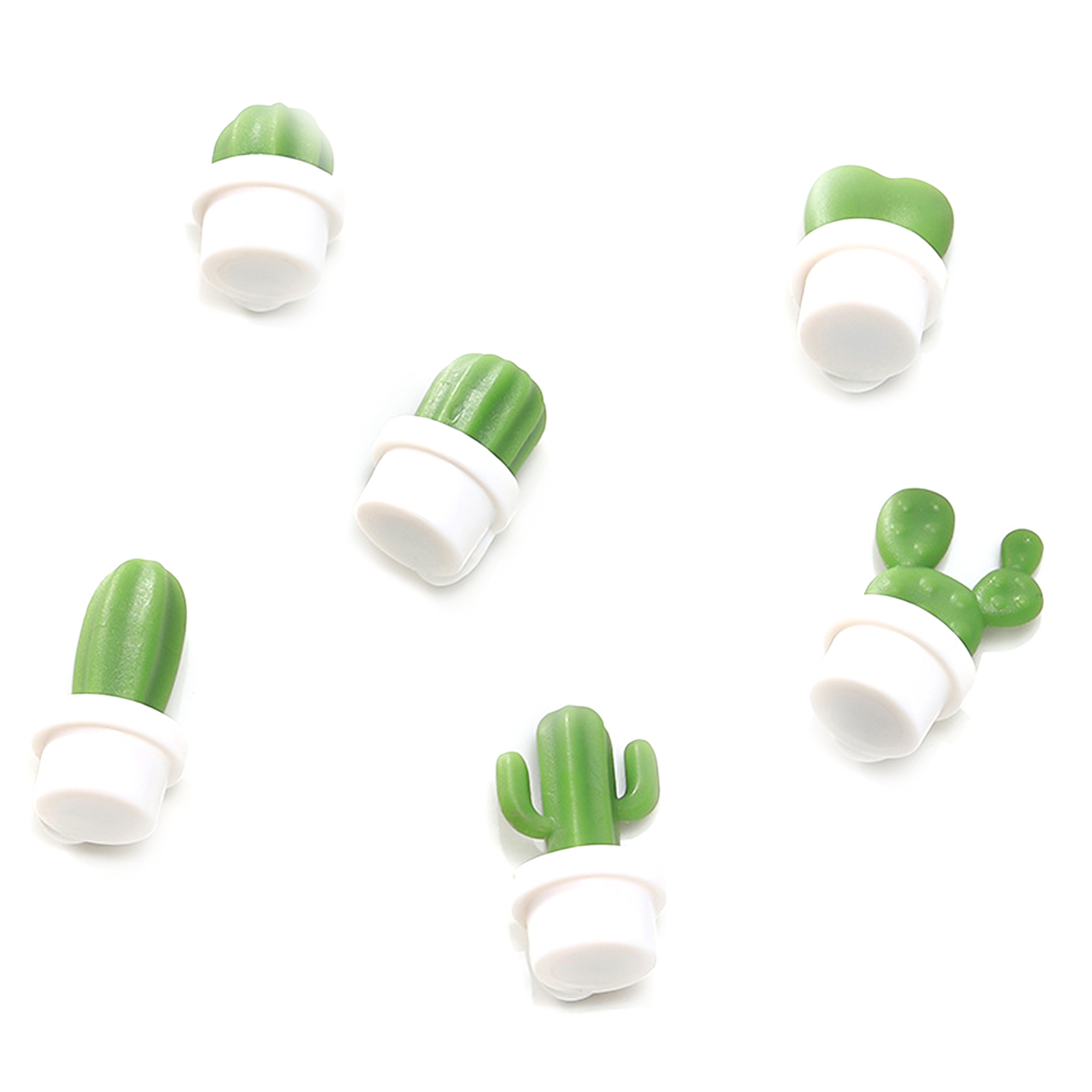 6pcs Fridge Magnets Portable Multi-function Refrigerator Message Note ...