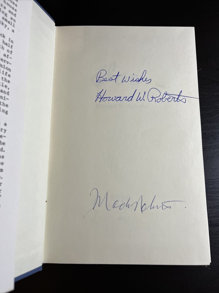 Doc - Howard W. Roberts - Hardcover - SIGNED BY THE AUTHOR ...