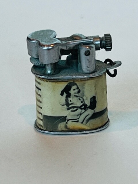 Bikini Miniature sexy women Japan TINY pocket lighter vtg advertising ...